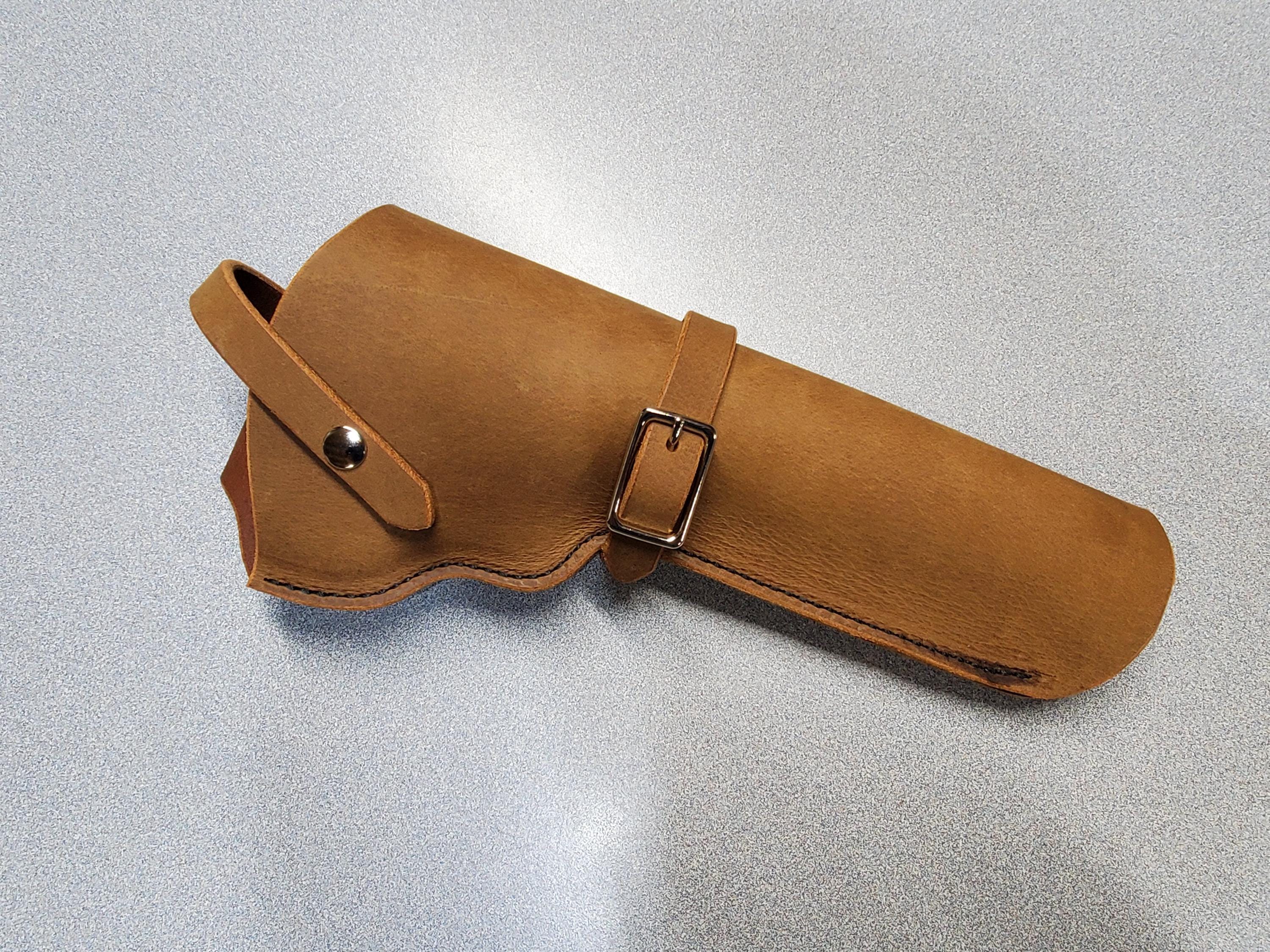 Colt Anaconda/Kodiak Leather Holster, with snap strap and barrel strap ...